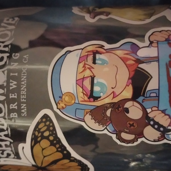 Pride Bridget GUILTY GEAR STRIVE Stickers - Etsy
