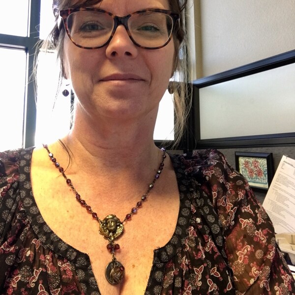 Madonna and Child Antique Watch Fob Repurposed Vintage Religious ...