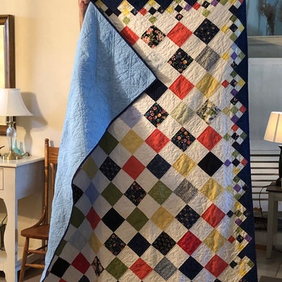 Easy PDF Digital Download Quilt Pattern, Diamond Patch 415 Designed by ...