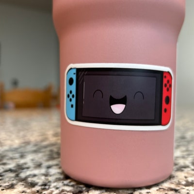 Nintendo Switch Weatherproof Sticker/ Vinyl Stickers/ NES Water Bottle ...