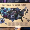 Cryptids of the United States Map 24x36 Glossy Print - Etsy