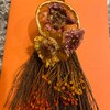 Dressed Fall Cinnamon Floral Scented Broom Besom. Mabon. Samhain ...