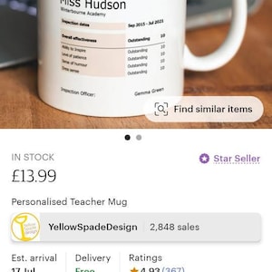 Personalised NCB Employee Mug - Etsy UK