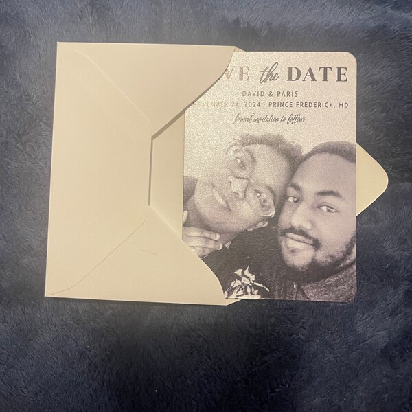 All-in-one Wedding Invitation "jubilee" All-inclusive (invitation ...