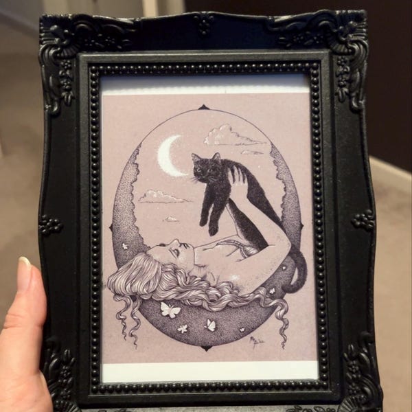 Goddess of Light - Art Print - Fantasy Faery Art Nouveau Deco Art by ...