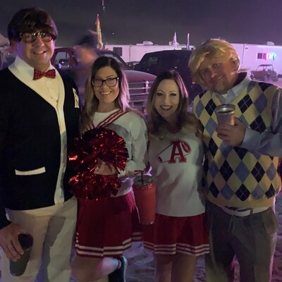 Revenge of the Nerds Adams College Cheerleader Sweater Patch - Etsy