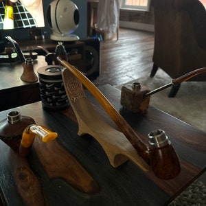 Macqueen Premium Wood Fantasy Churchwarden Pipe Strider Ranger - Etsy