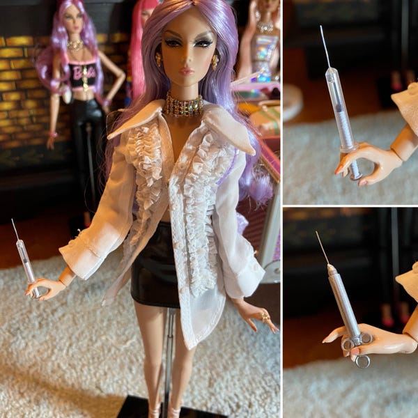 Doll Miniature Handcrafted Medical Scale Standing Nurse Office 1/12th ...