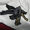Raven Patch Steampunk Black Raven With Brass Skeleton Keys Flying ...