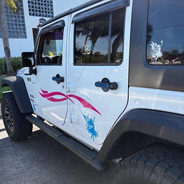 REFLECTIVE 4x4 Decal 4.25" X 17" 5 Options 8 Colors Oralite Rapid Air ...