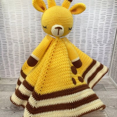 Set of 4 Crochet Lovey Pattern Pdf Patterns Security Blanket Amigurumi ...