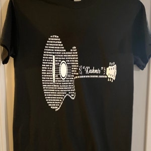 Laser Engraved Look Lyric Guitar Laser Burn Song Lyrics - Etsy