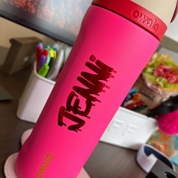 Solid Colors Glossy and Matte - Custom Vinyl Decal - Personalized Names ...