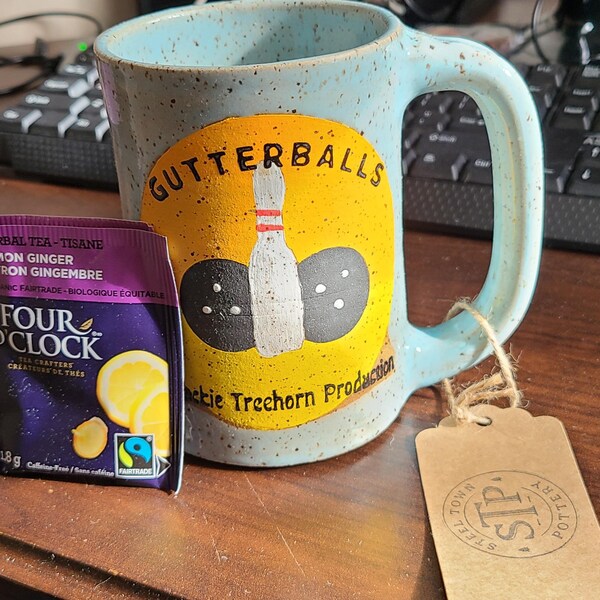 The Dude’s Gutterballs Mug, the Big Lebowski Mug, Movie Mug, 90s Mug ...