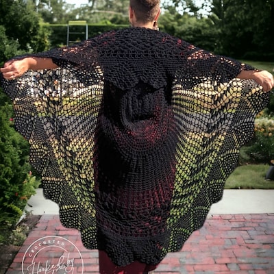 Bohemian Vest Crochet PATTERN Circle Vest Pattern/ Boho Vest Pattern ...