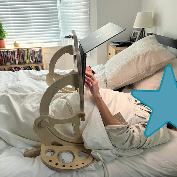 Laptop Desk Designed for Lying Down Sitting Posture, Helping to Relax ...