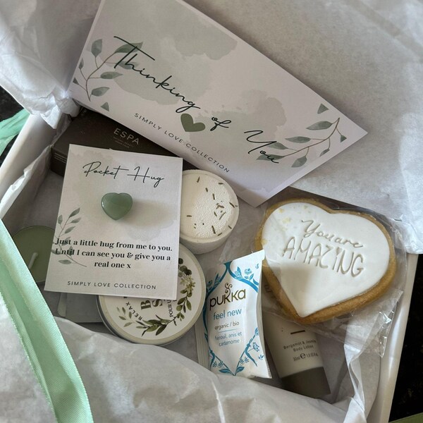 Bride-to-be Spa Gift Set - Sage Green Luxury Goodies for Relaxation ...