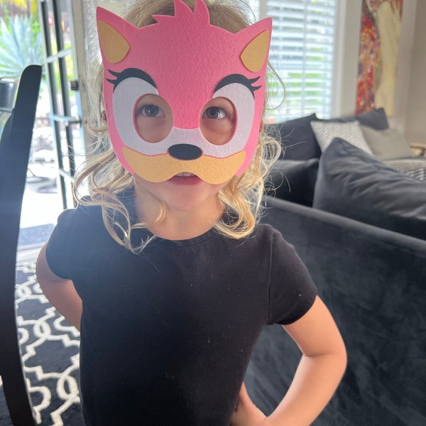 Personalized Sonic Felt Masks! Sonic Party Favors! Sonic Birthday Party ...