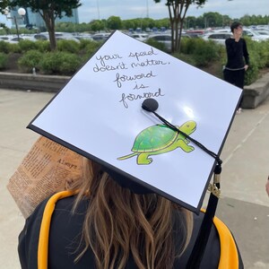 Custom Memorial Graduation Cap Topper, I Did It for Them Cap Decoration ...