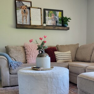 Matte Distressed Floating Shelf - Etsy