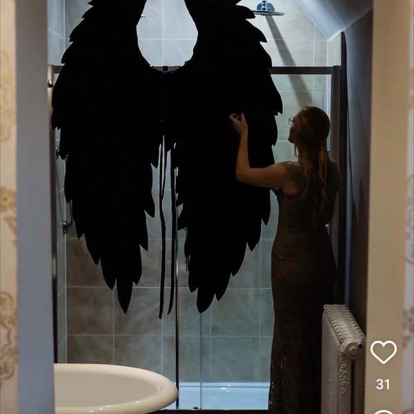 Wings for Backdrop, Angel Wings Photo Booth, White Wings, Angel Wings ...
