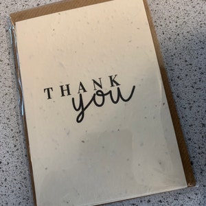 Plantable SEED PAPER Eco-friendly Sustainable Biodegradable | Etsy