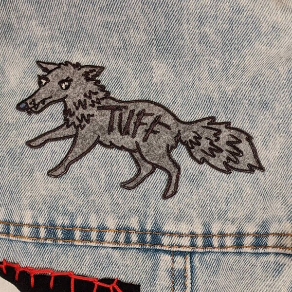 Tuff Wolf Patch - Etsy
