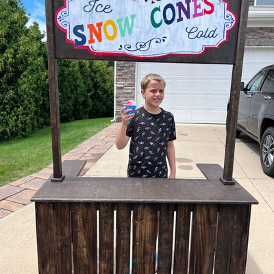 Snow Cone Sign DIY Instant Download, Carnival Sign, Snow Cone Banner ...