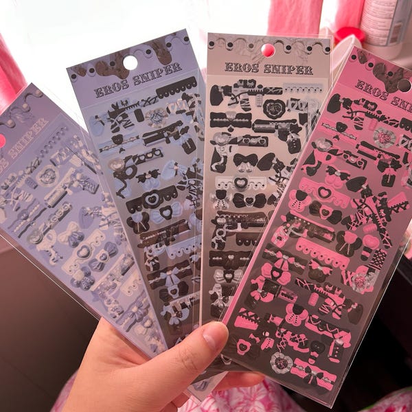 Kpop Stickers Toploader Sticker Sheets Polco Deco Sticker Sheets Korean ...