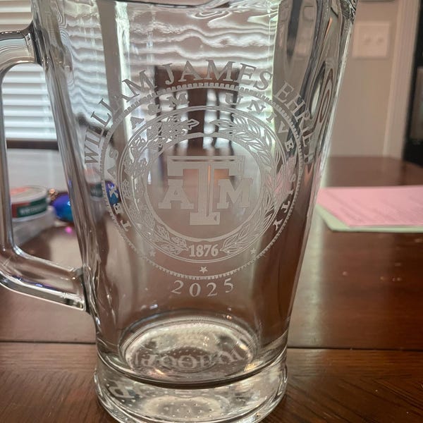Laser Engraved LSU Whiskey Decanter Set. - Etsy