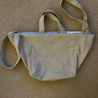 Folded Japanese Bag PDF Sewing Pattern and Tutorial - Etsy