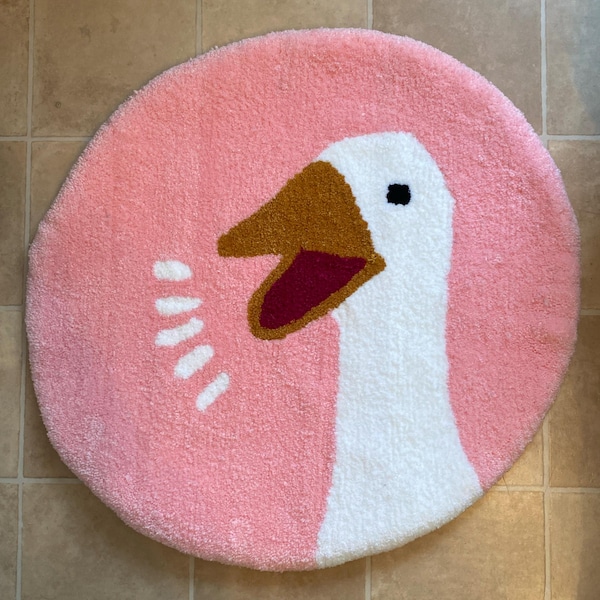 Silly Goose Rug - Etsy