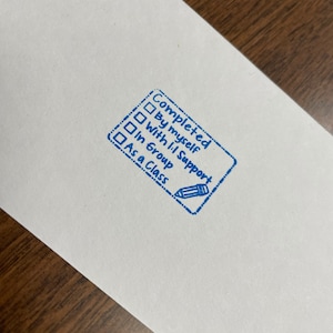 Personalized Company Name and Date Stamp Company Address | Etsy
