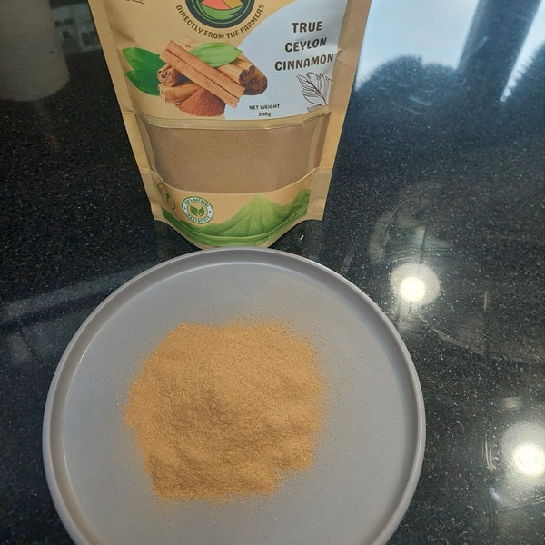 True Ceylon Cinnamon Powder |100% Authentic | Cinnamon Ground | Premium ...