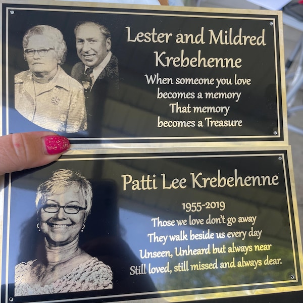 Earth Day Plaques, Dedication Tree Plaques, Remembrance Plaque, Outdoor ...