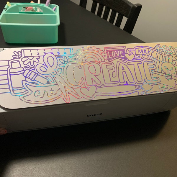 CREATE Vinyl Cutter Lid Decoration Cut File - Etsy