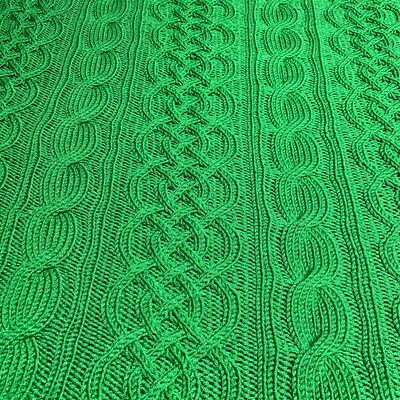 Celtic Blanket KNITTING PATTERN Baby Blanket, Afghan, Throw Celtic ...