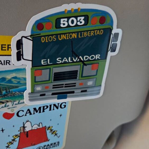 El Salvador Mini Sticker Pack Torogoz Salvadoran Bus Kolashampan El ...