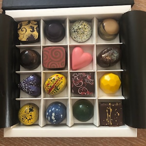 Chocolate Selection Box Award Winning Handmade Chocolates Gourmet ...