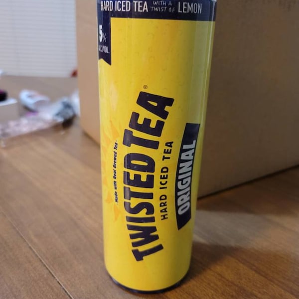 DIGITAL | Twisted Tea Original | PNG | JPEG | 20oz | | Skinny Tumbler ...