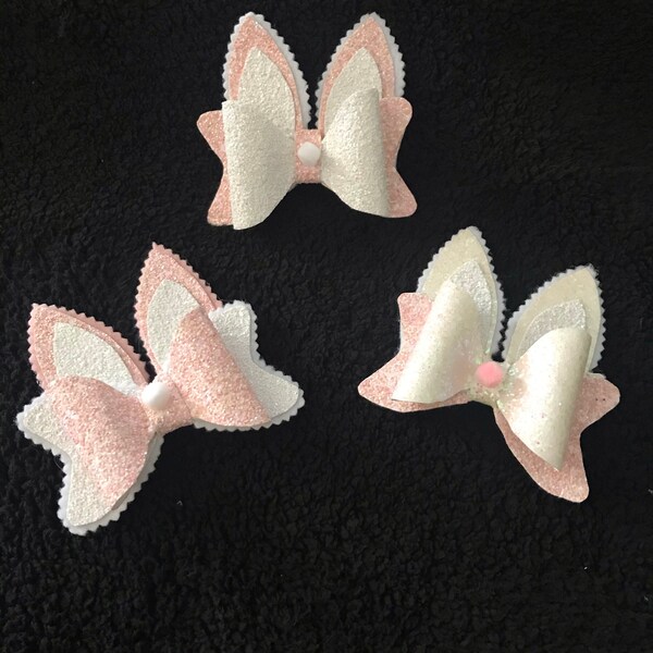 Digital Bow Bunny Templates SVG, JPG Format N-35 - Etsy