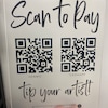 Scan Here to Pay — QR Code Custom Acrylic Business Display, Online ...