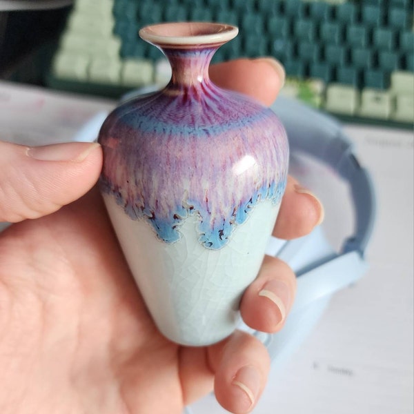 Unique Miniature Vase Desk Decor Gifts for Mom, Cute Mini Mommy Pot ...