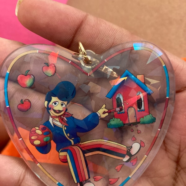 Wally Darling welcome Home Two-sided Holographic Charm - Etsy