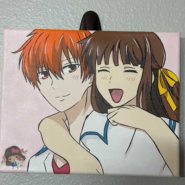Handmade Manga Anime Canvas Painting - Etsy