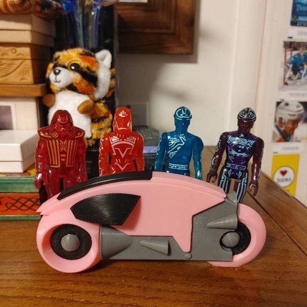 Tron Light Cycle 3D Printed Model / Multiple Colors / Original 1982 ...
