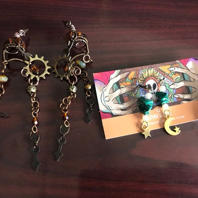 Evil Eye Ear Cuff Macabre and Cyberpunk Inspired Cartilage - Etsy