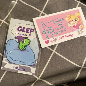 Smiling Friends Glep Hard Enamel Pin 1in. - Etsy