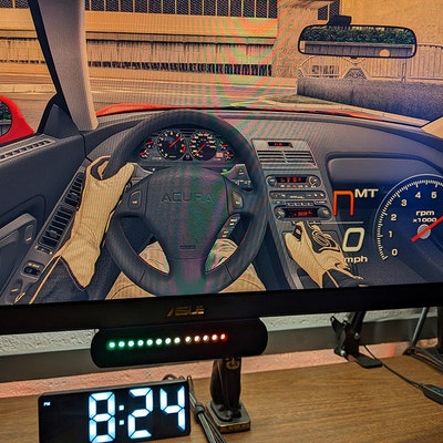 Sim Dash Board simhub Led Rpm for Pc Sim Racing Games - Etsy