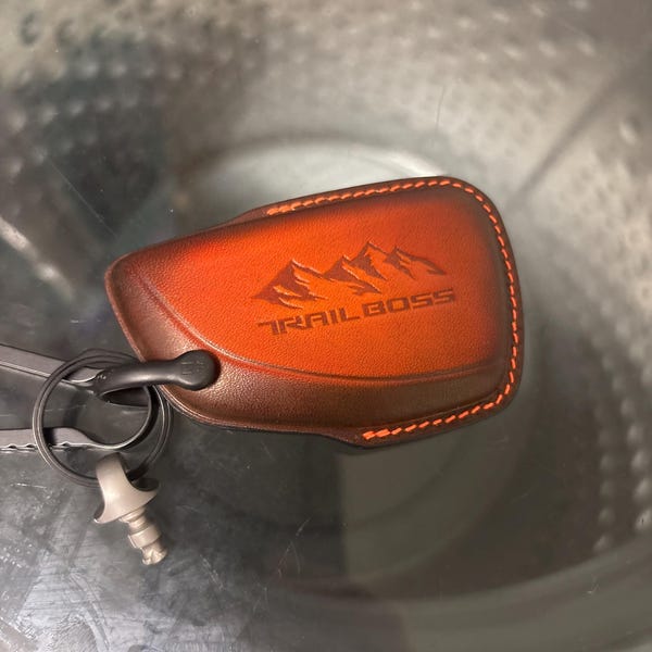GMC AT4 Leather Key Fob Cover – AT4X Denali Ultimate Sierra EV ...